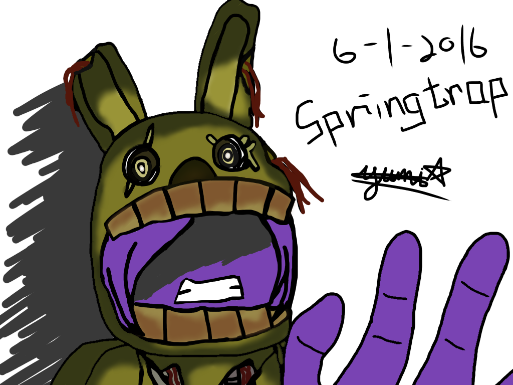 FNAF-springtrap - ibisPaint