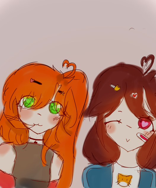 Sofia & lina chan (ugly drawing) - ibisPaint