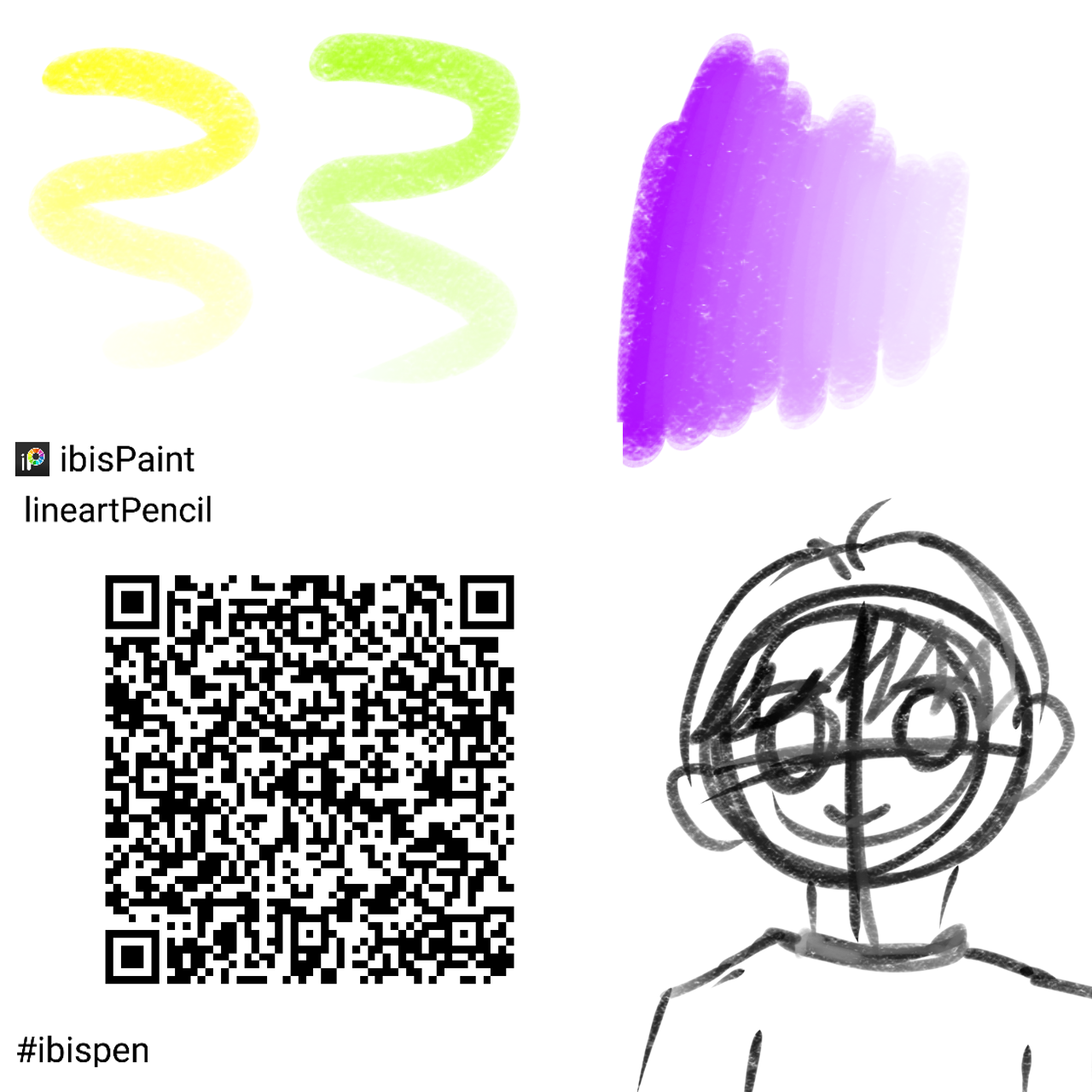 lineart pencil - ibisPaint