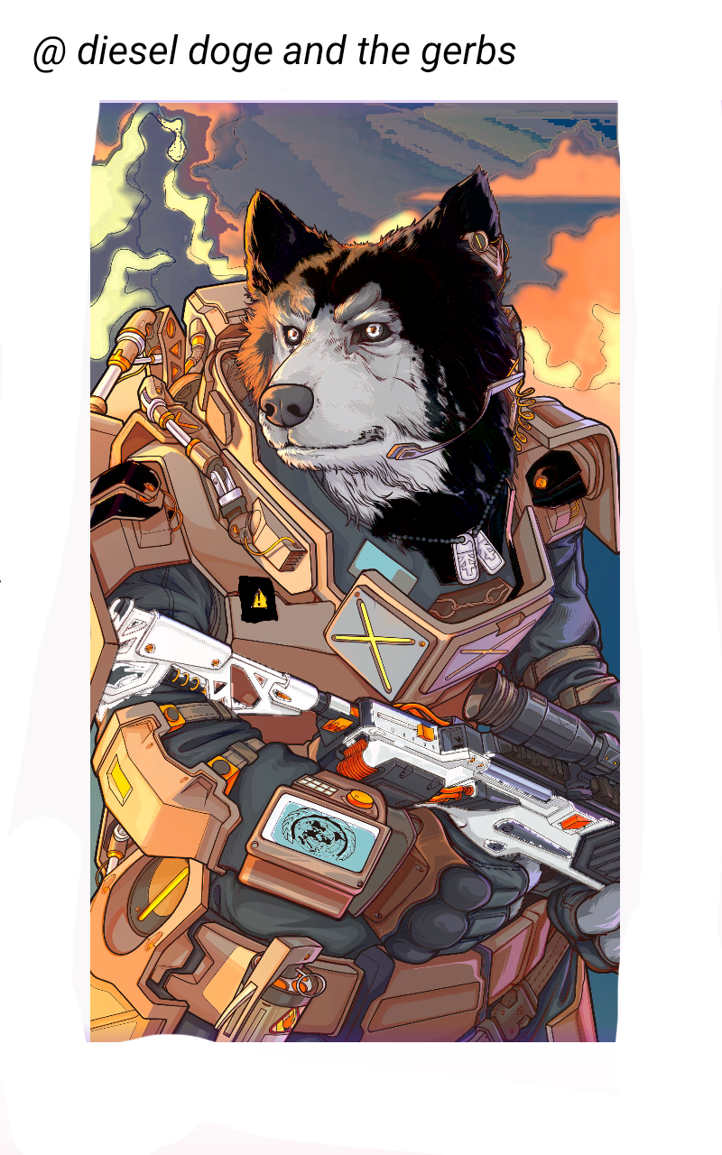 the wolf ranger - ibisPaint