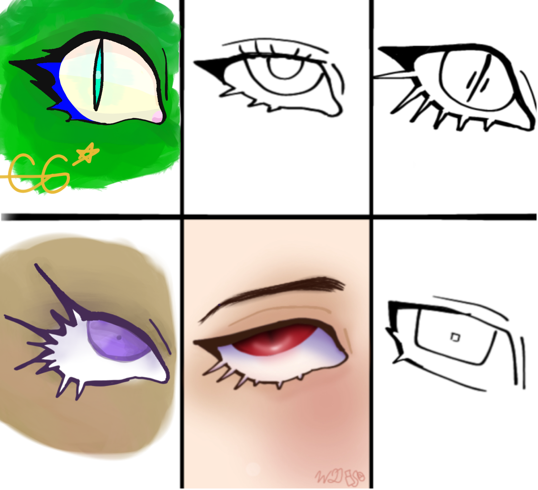 Snake lady eye! - ibisPaint