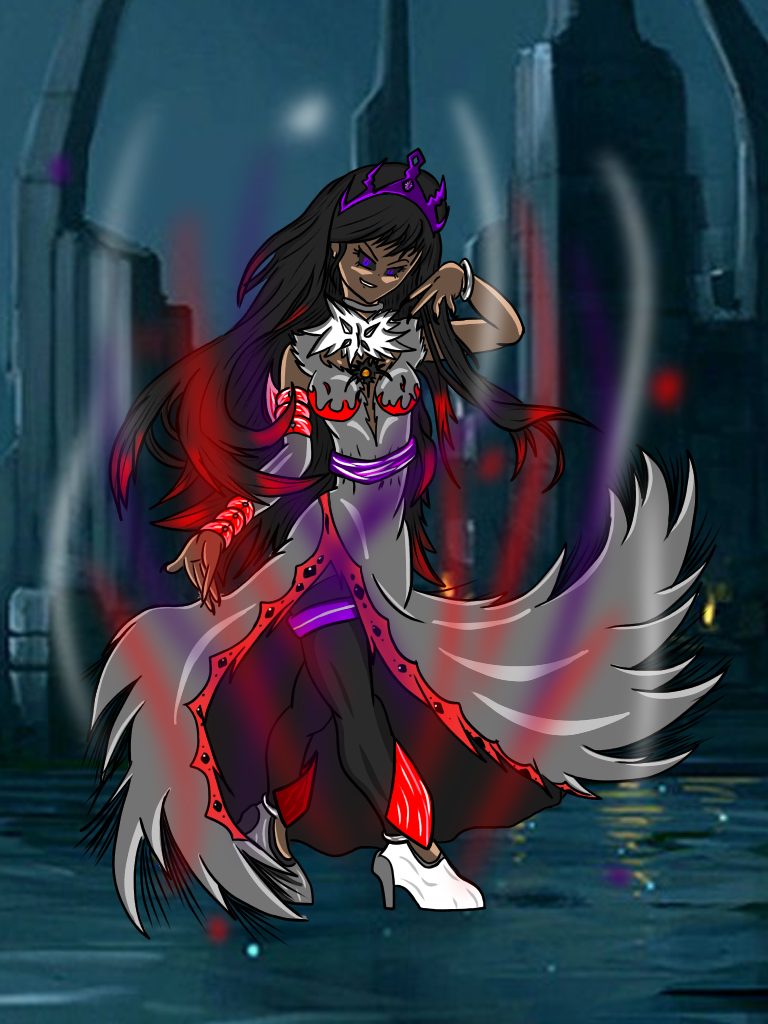 Yoruha, the Dark Sorceress - ibisPaint