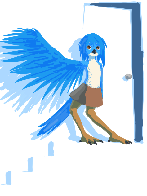 goodbye, tweet bird - ibisPaint