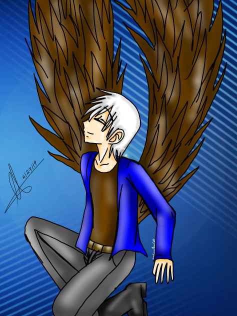 Jerk the angel - ibisPaint