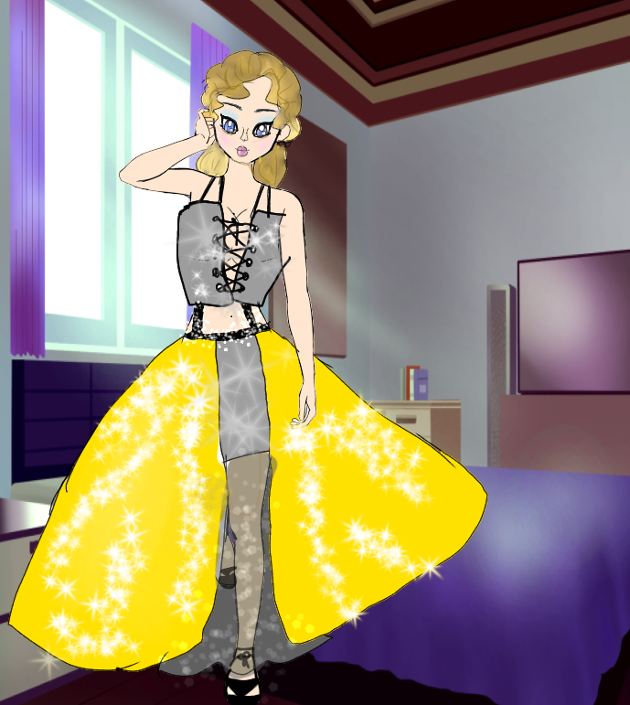 Chloe burgeois model style - ibisPaint