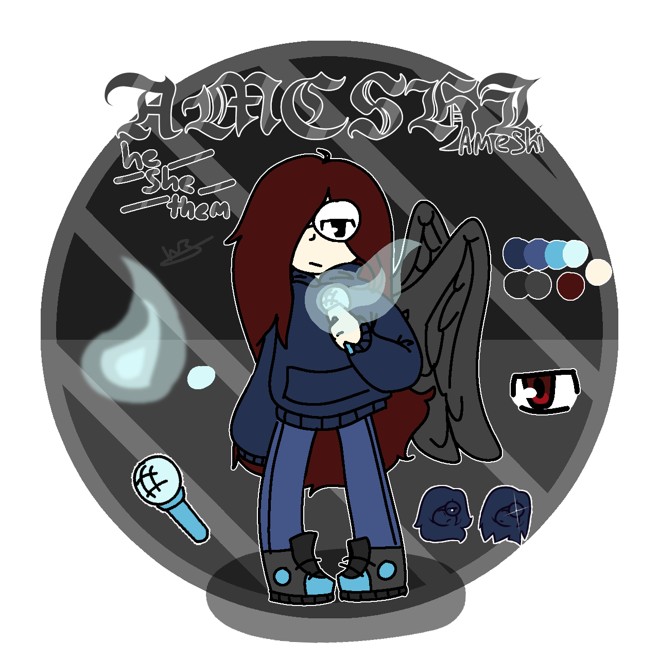 Ameshi - Fallen angel teen - ibisPaint