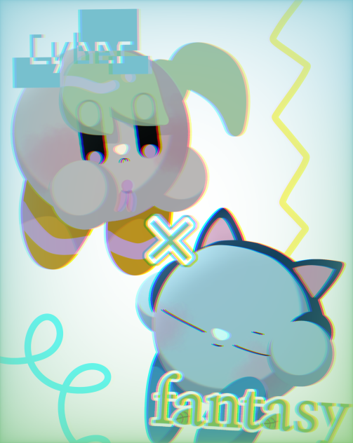 cyber fantasy FA - ibisPaint