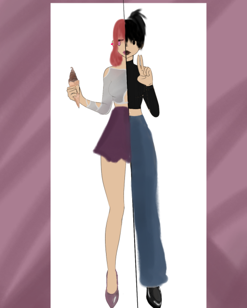 Which side do u like - ibisPaint