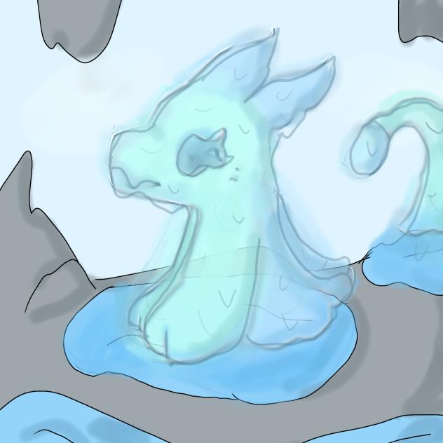 Wet Dragon - ibisPaint