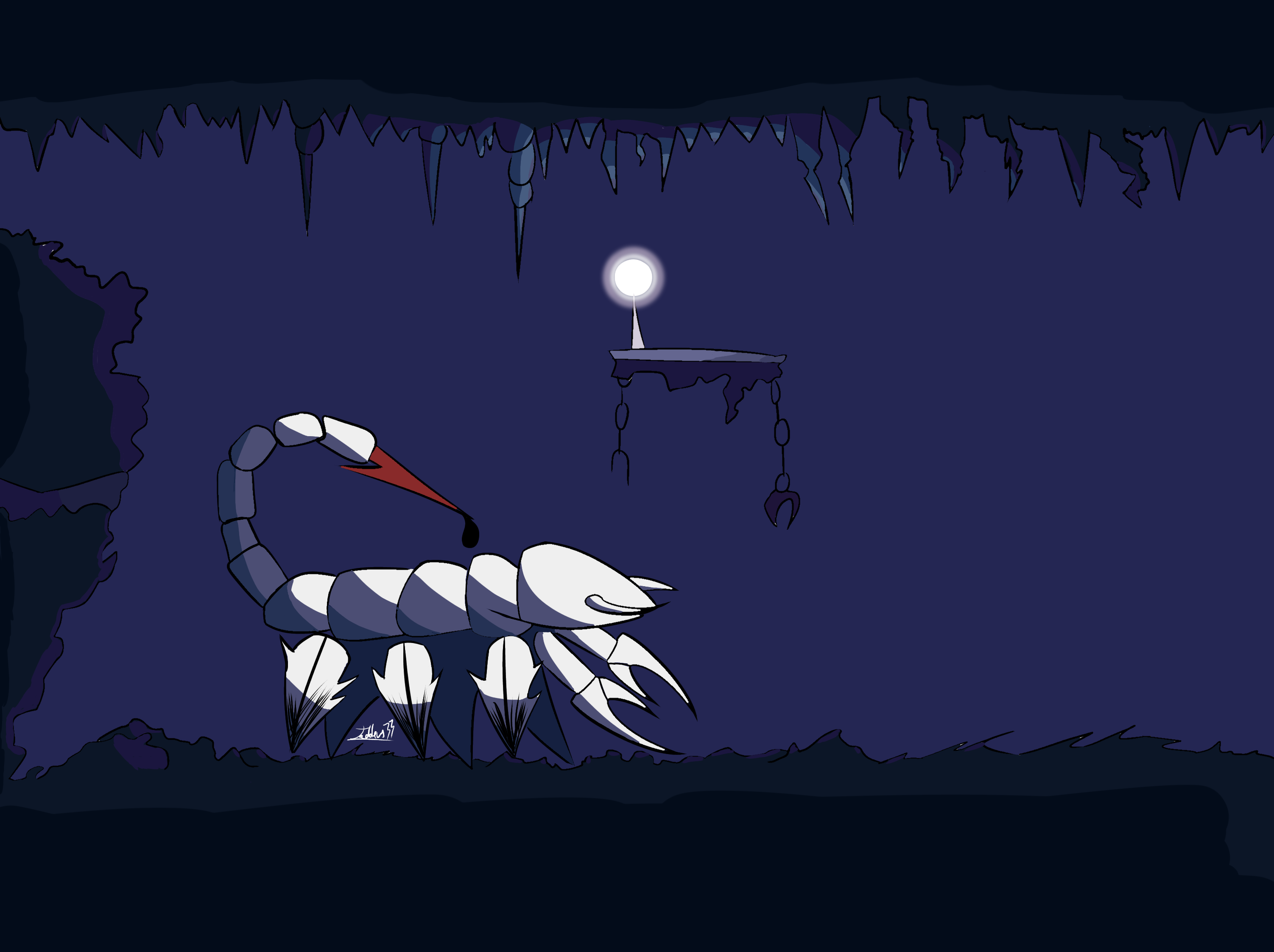 Scorpion Hollow Knight OC - ibisPaint