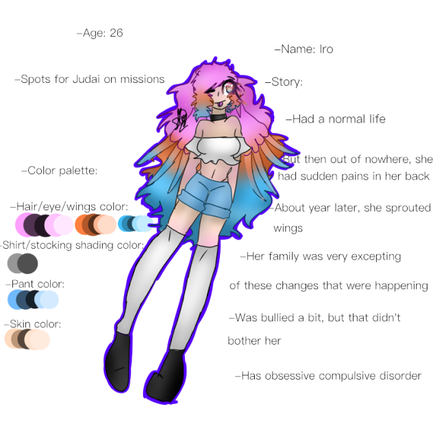 Iro's reference sheet - ibisPaint