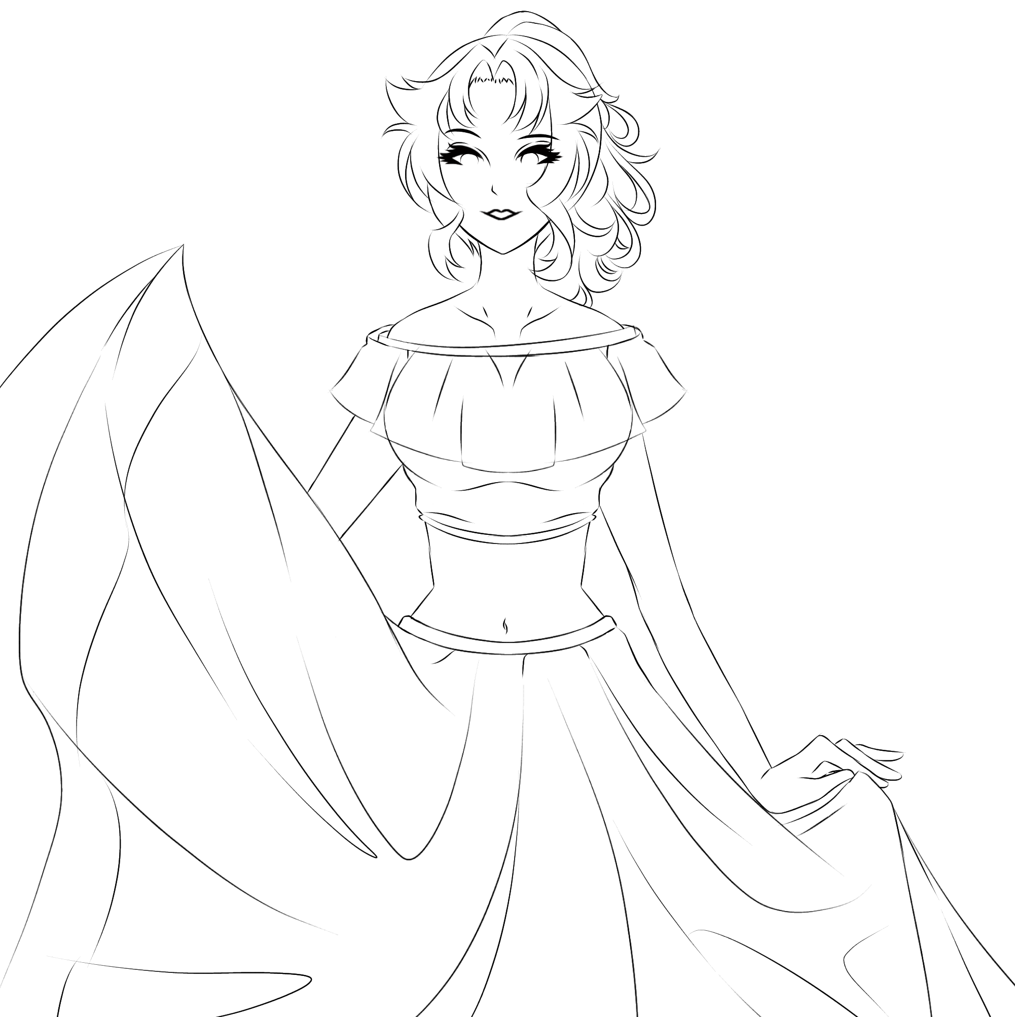 Dyan Valentina Colaboration - ibisPaint