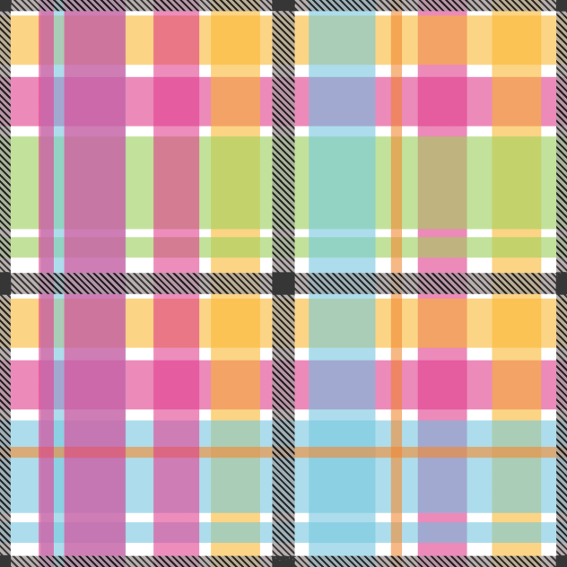 Retro outfit pattern - ibisPaint