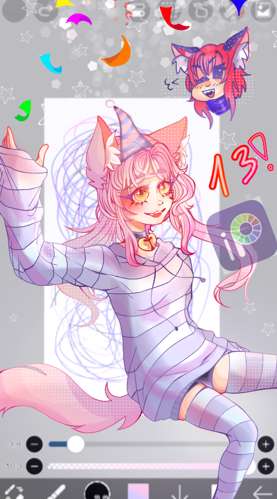 13th anniversary of ibis point!🎉 - ibisPaint