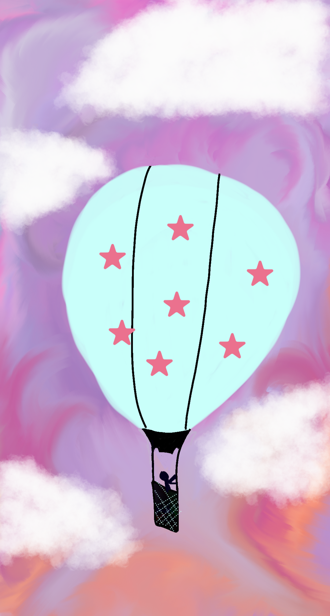 Hot Air balloon - ibisPaint