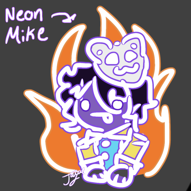 Neon Mike - ibisPaint