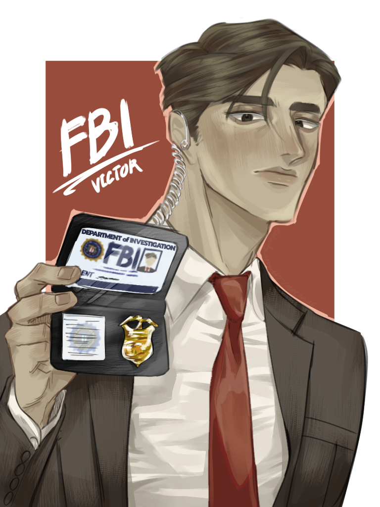Victor A FBI (without shades) - ibisPaint