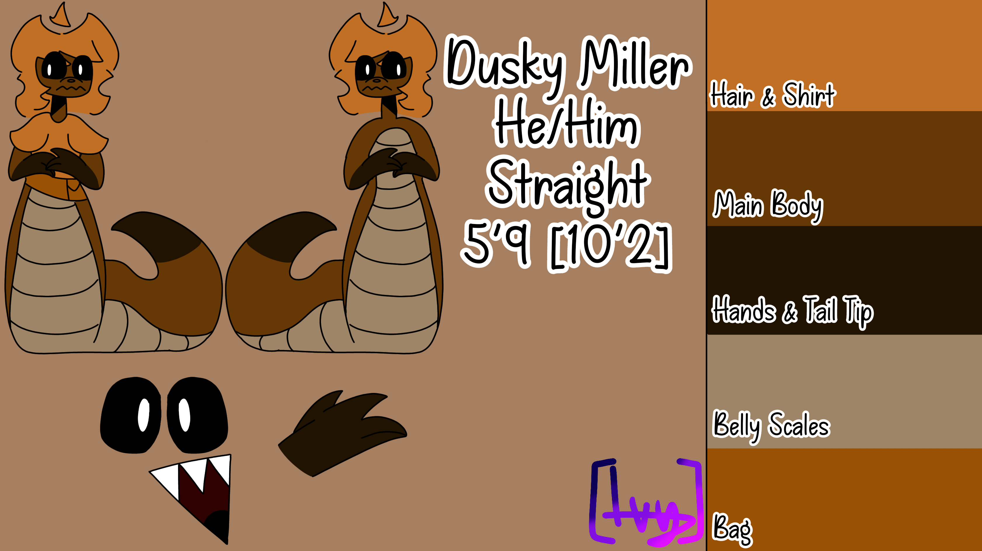 Dusky Miller Ref - Across Lameria - ibisPaint