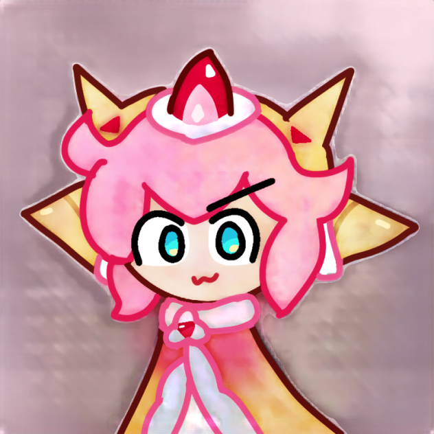 Strawberry Crepe Cookie - ibisPaint