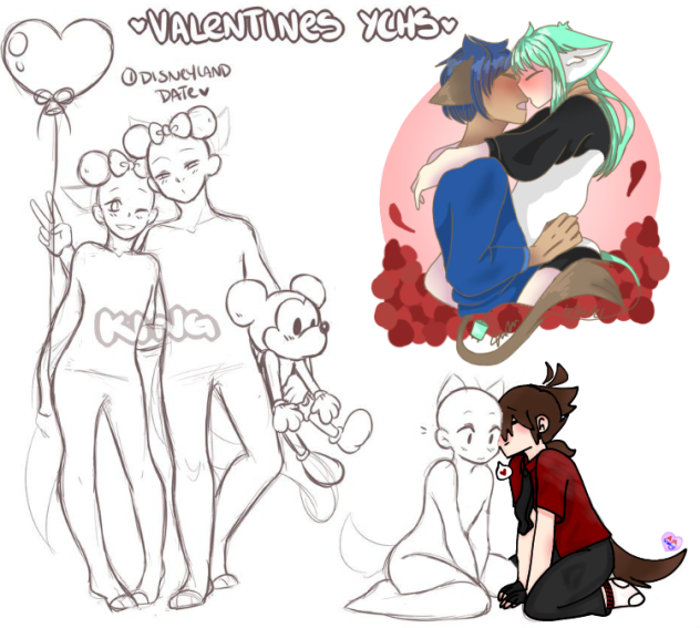 Valentine love collab - ibisPaint