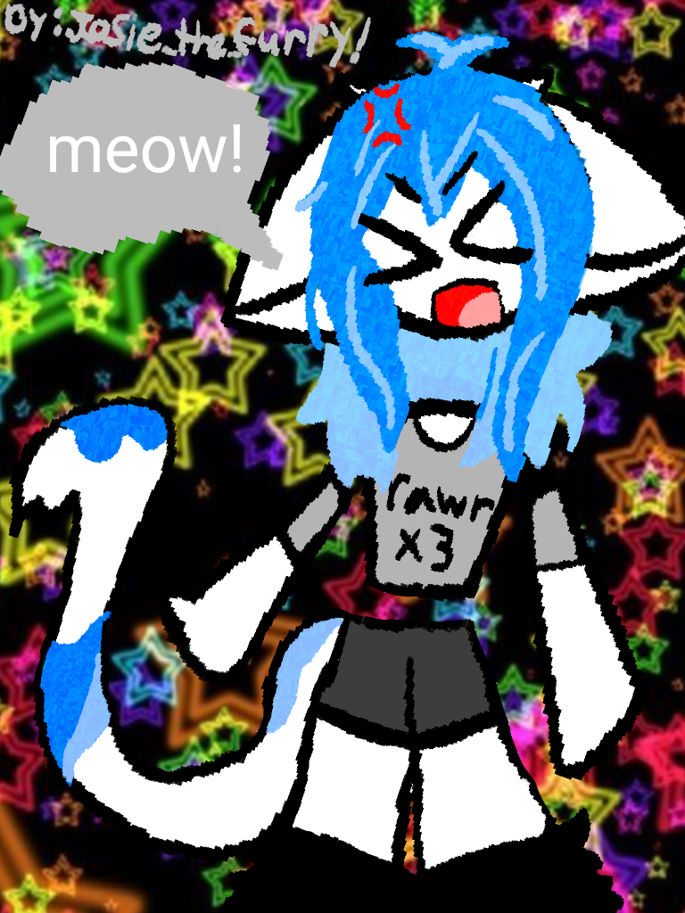 mad kitty! - ibisPaint