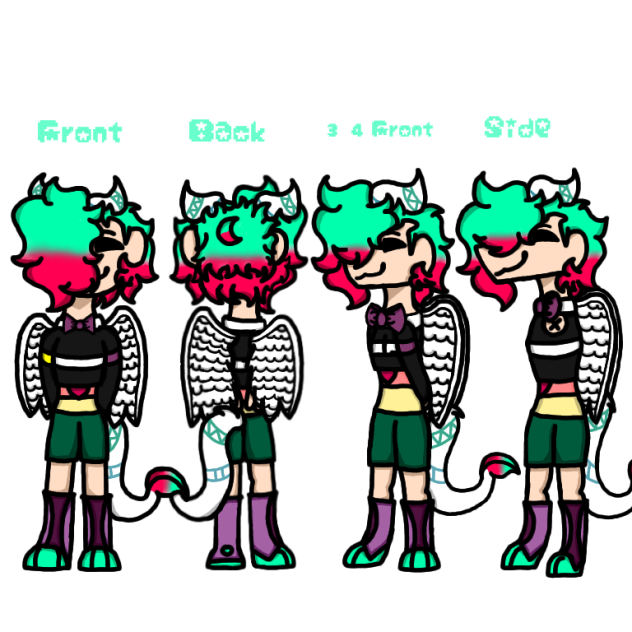 D.J.'s Model Sheet - ibisPaint