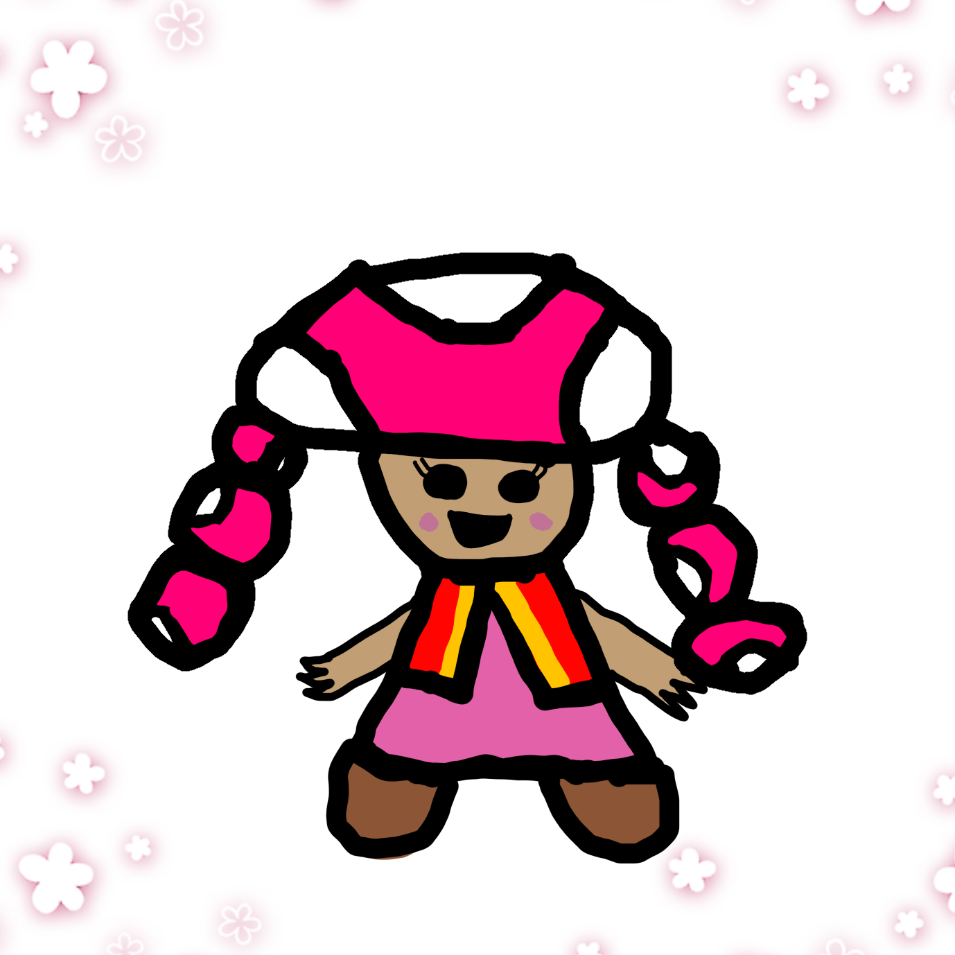 Girl toad - ibisPaint