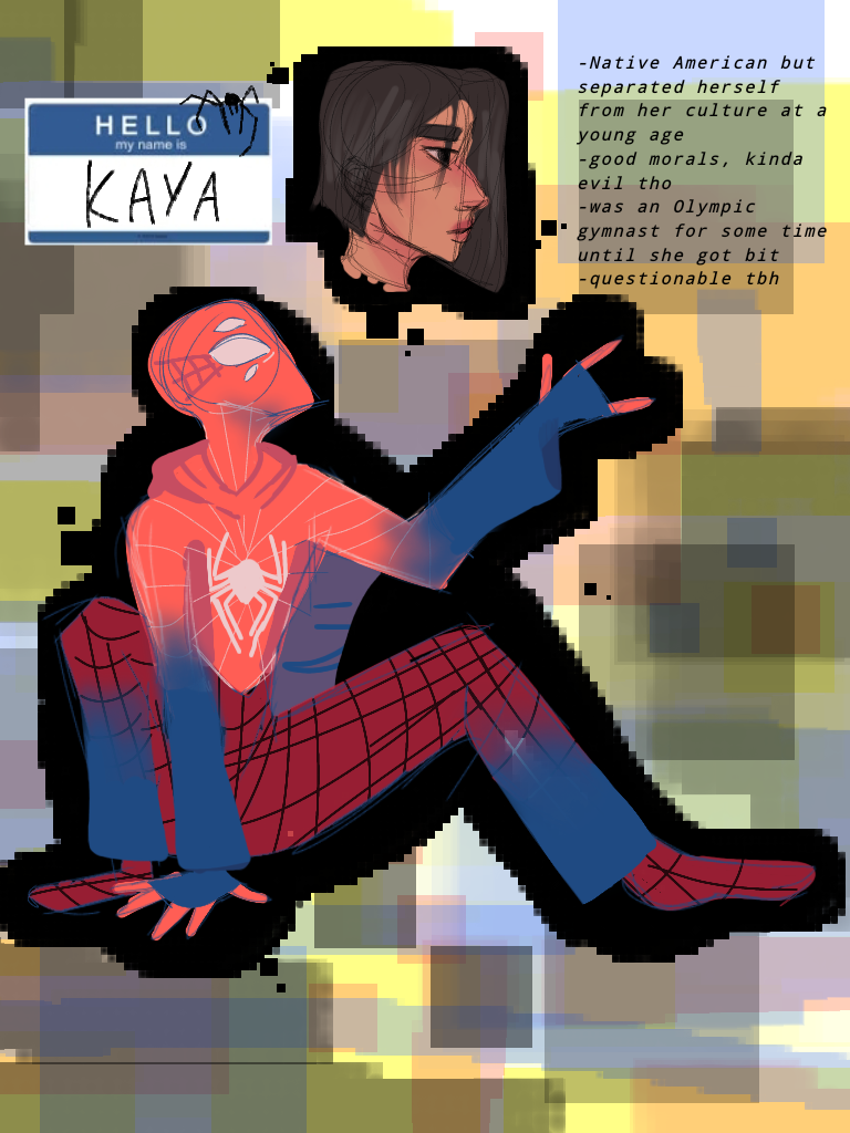 laziest spidey ref ever - ibisPaint