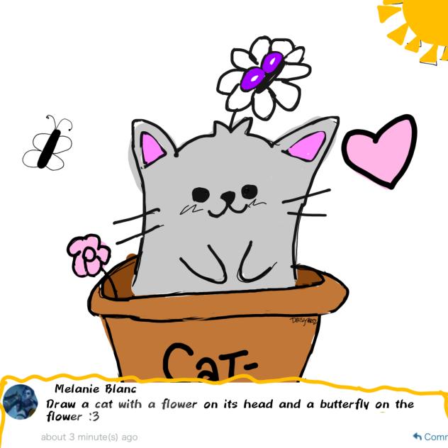 Plant cat - ibisPaint