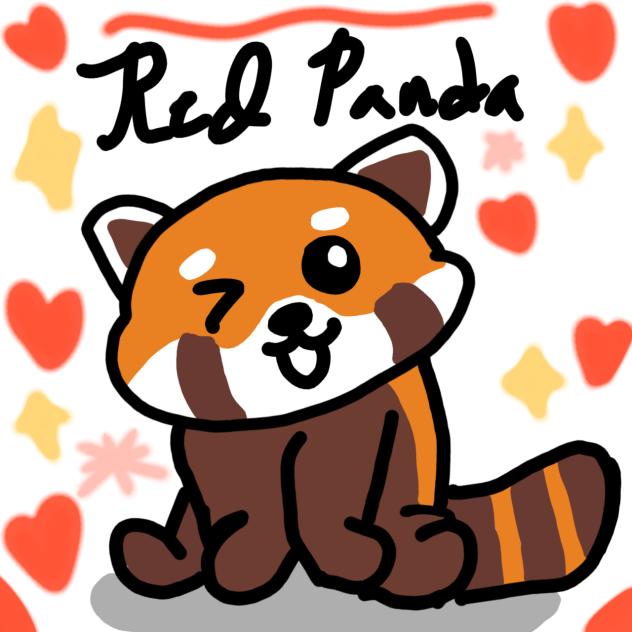 Red Panda - ibisPaint