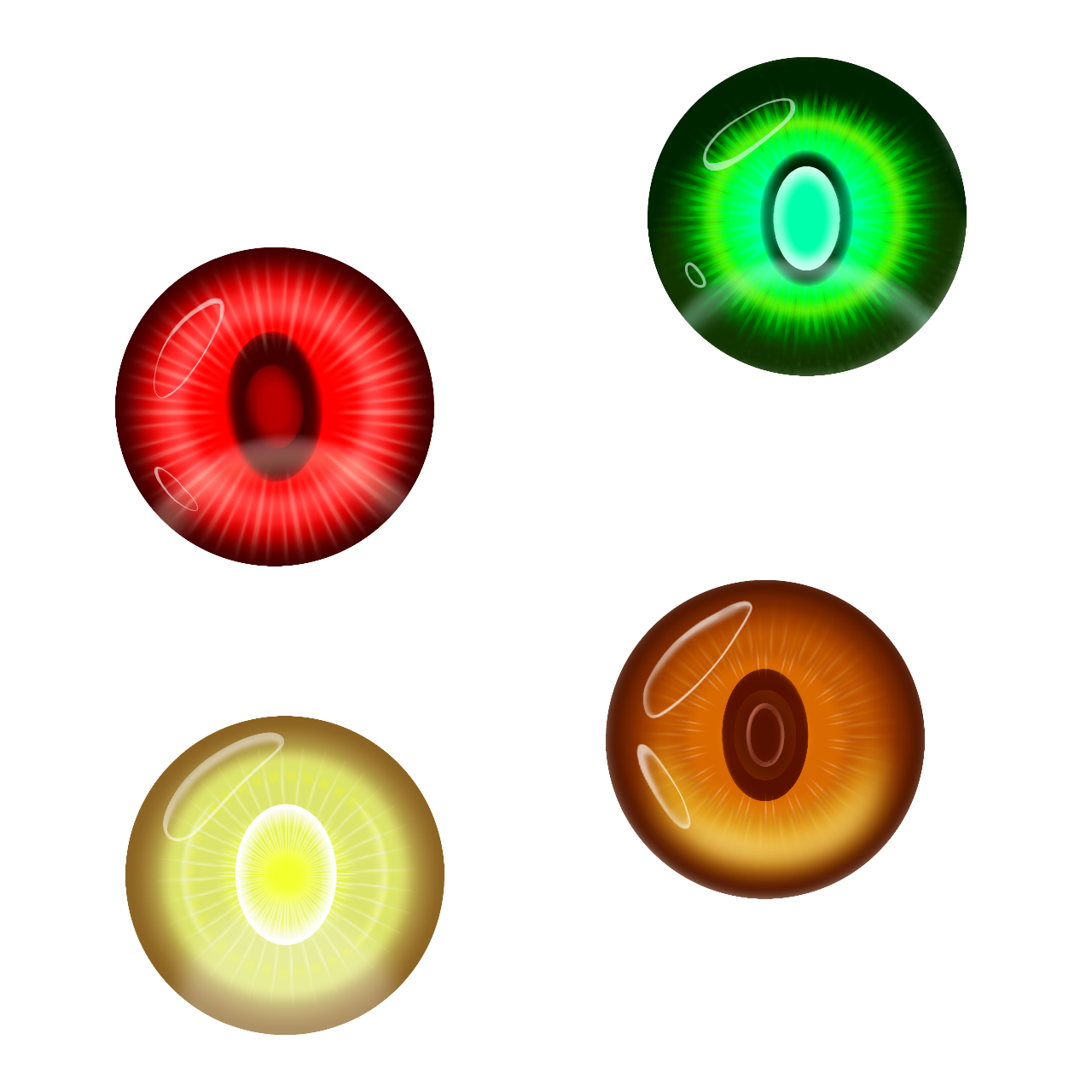 iris de ojos - ibisPaint