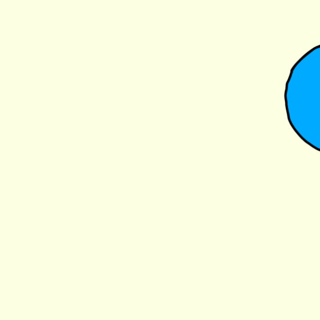Blue Ball Bouncing - ibisPaint