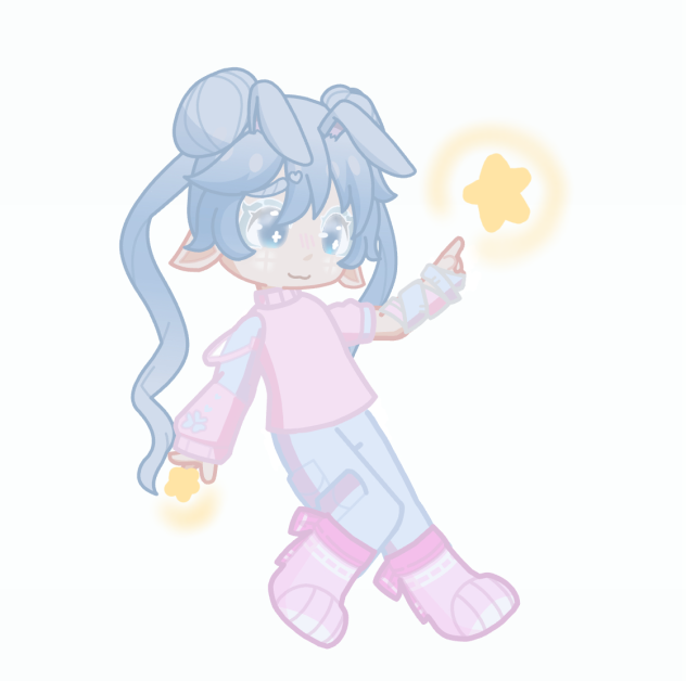 The space bunny Maple - ibisPaint