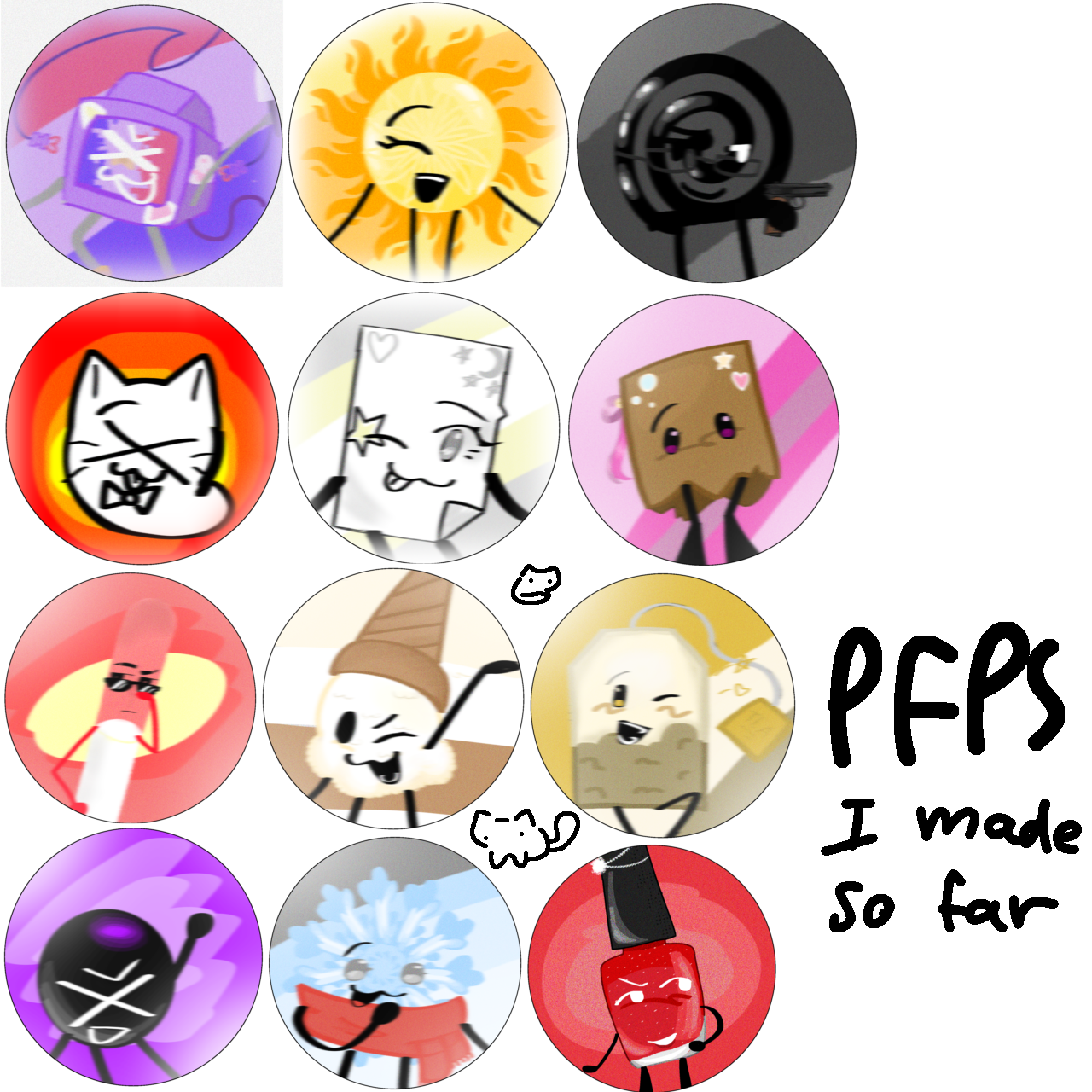 pfps i have so far2 - ibisPaint