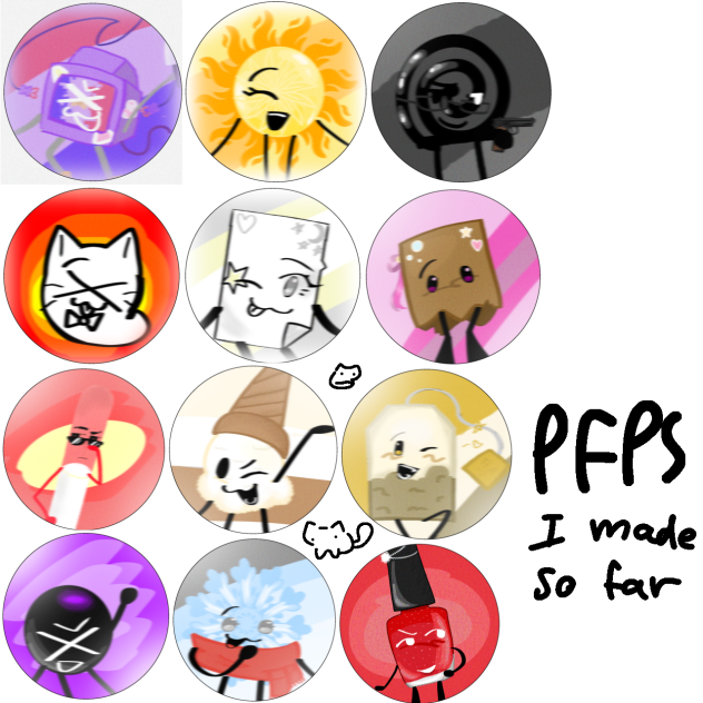 pfps i have so far2 - ibisPaint
