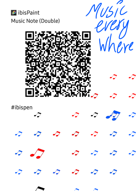 Music Note (Double) - ibisPaint