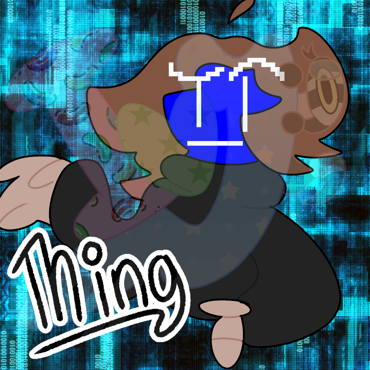 Bust shot of Thing for Dummy - ibisPaint