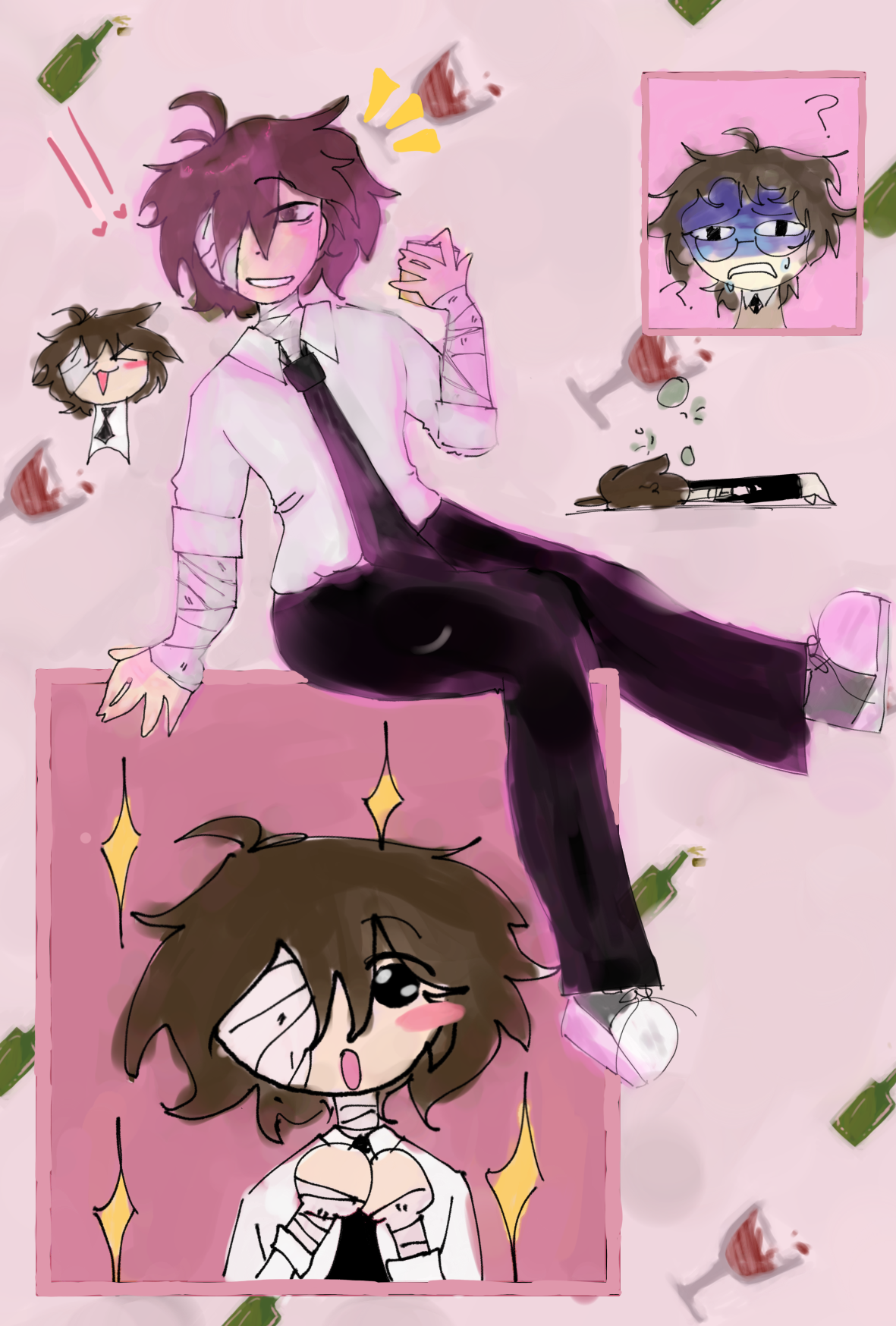 pm dazai!! - ibisPaint