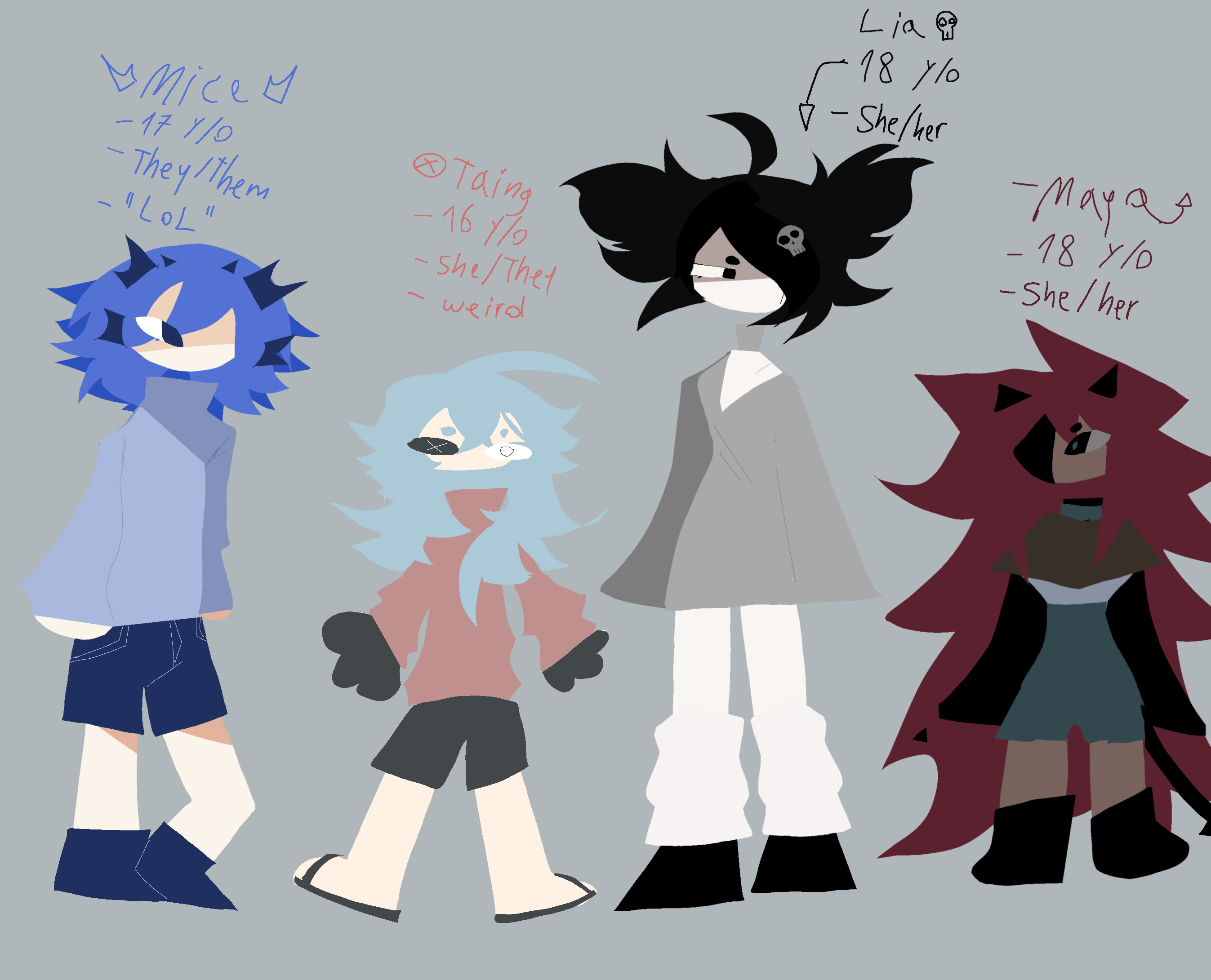 meet these dudes - ibisPaint