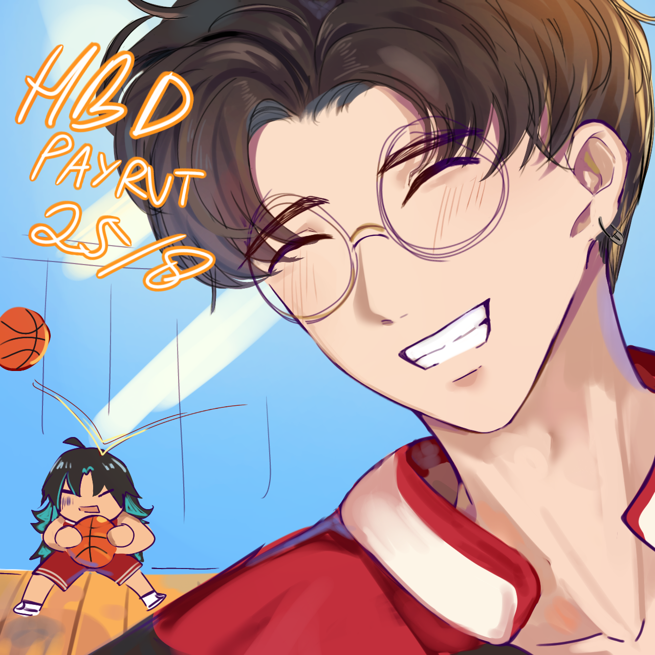 hbd gija giju - ibisPaint