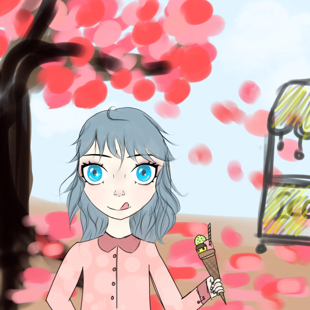 Ice cream 😋 - ibisPaint