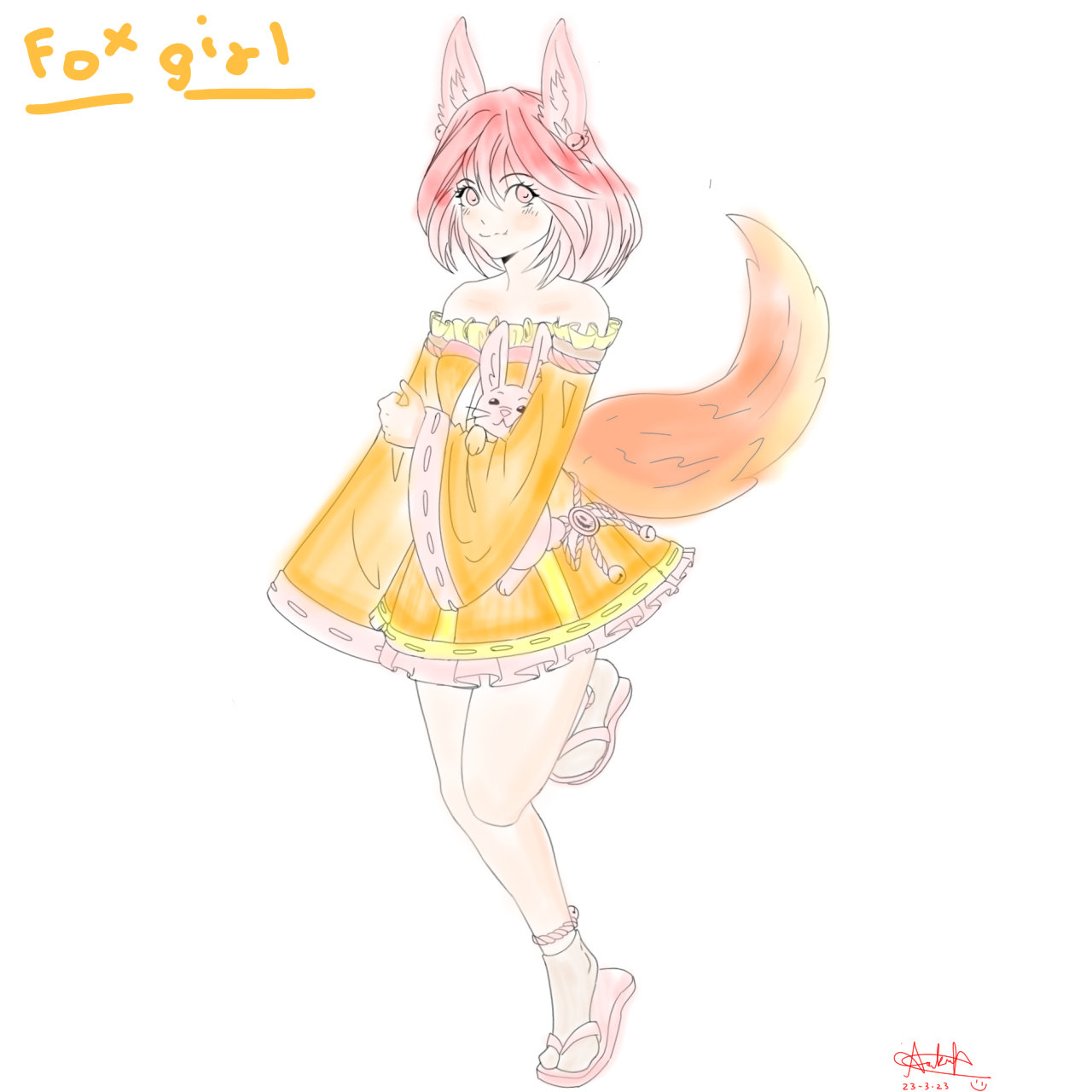 Fox girl - ibisPaint