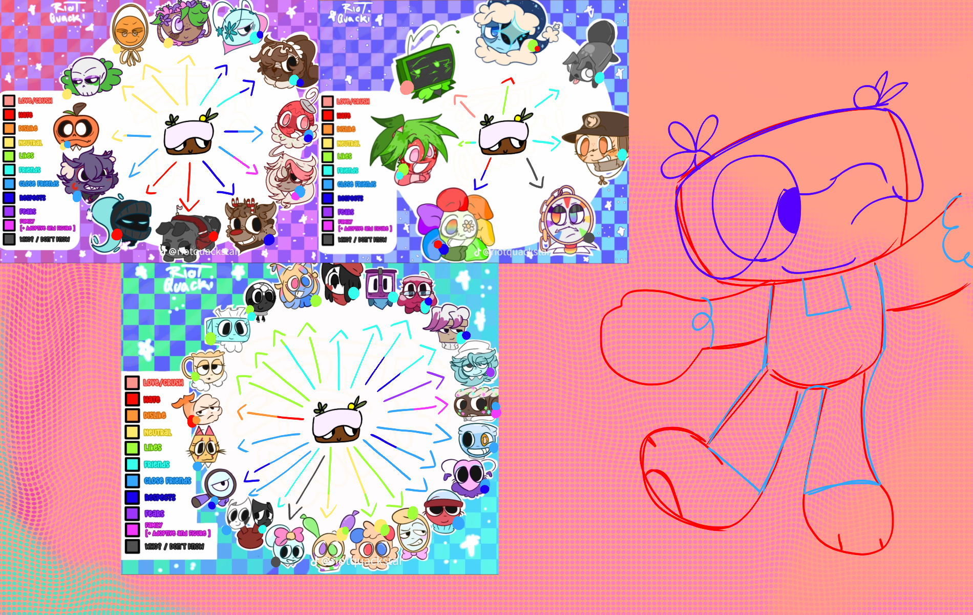 Gertrude relationship chart - ibisPaint