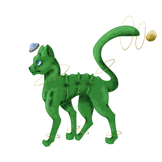 lil alien cat - ibisPaint