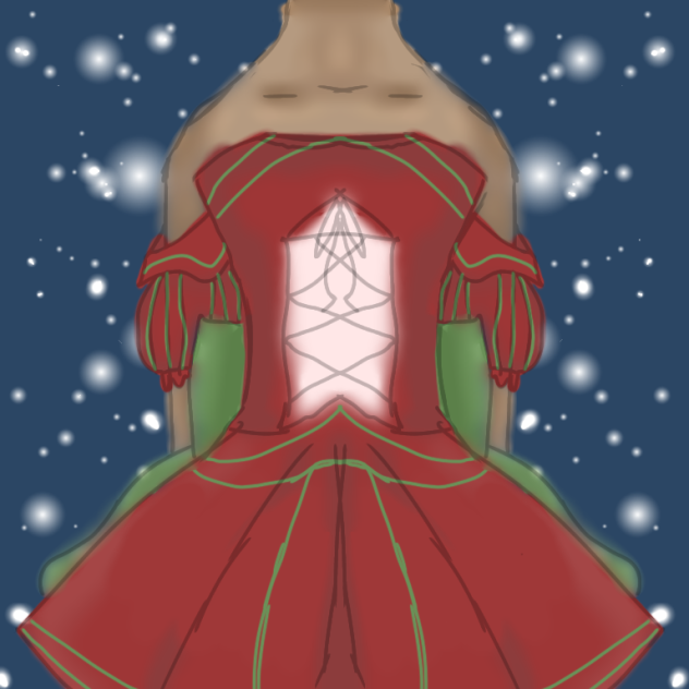 X-mas corset - ibisPaint