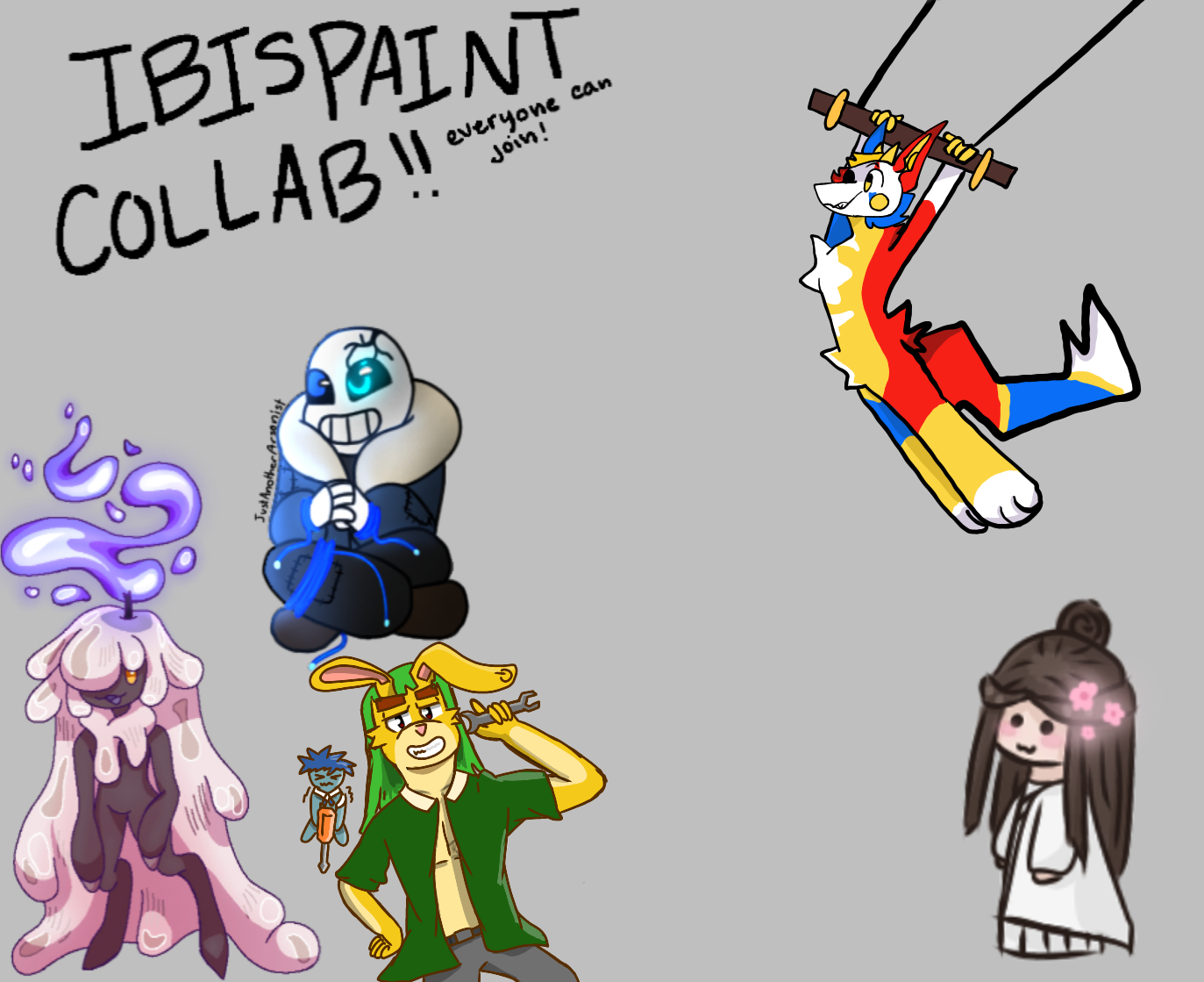 IbisPaint Collab!! (my first collab) - ibisPaint