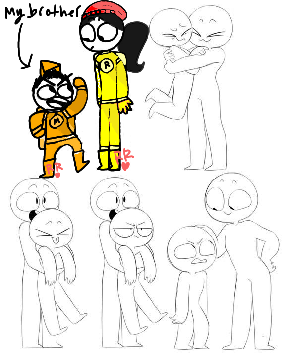 little sibling collab - ibisPaint