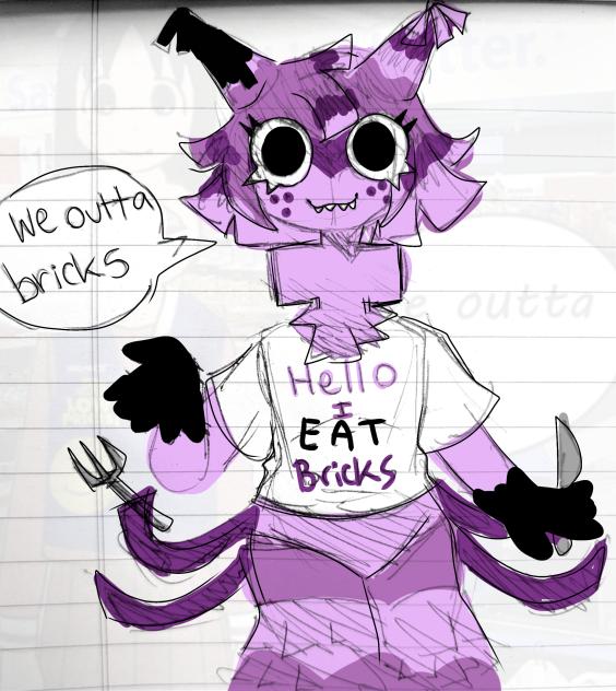 we outta bricks - ibisPaint