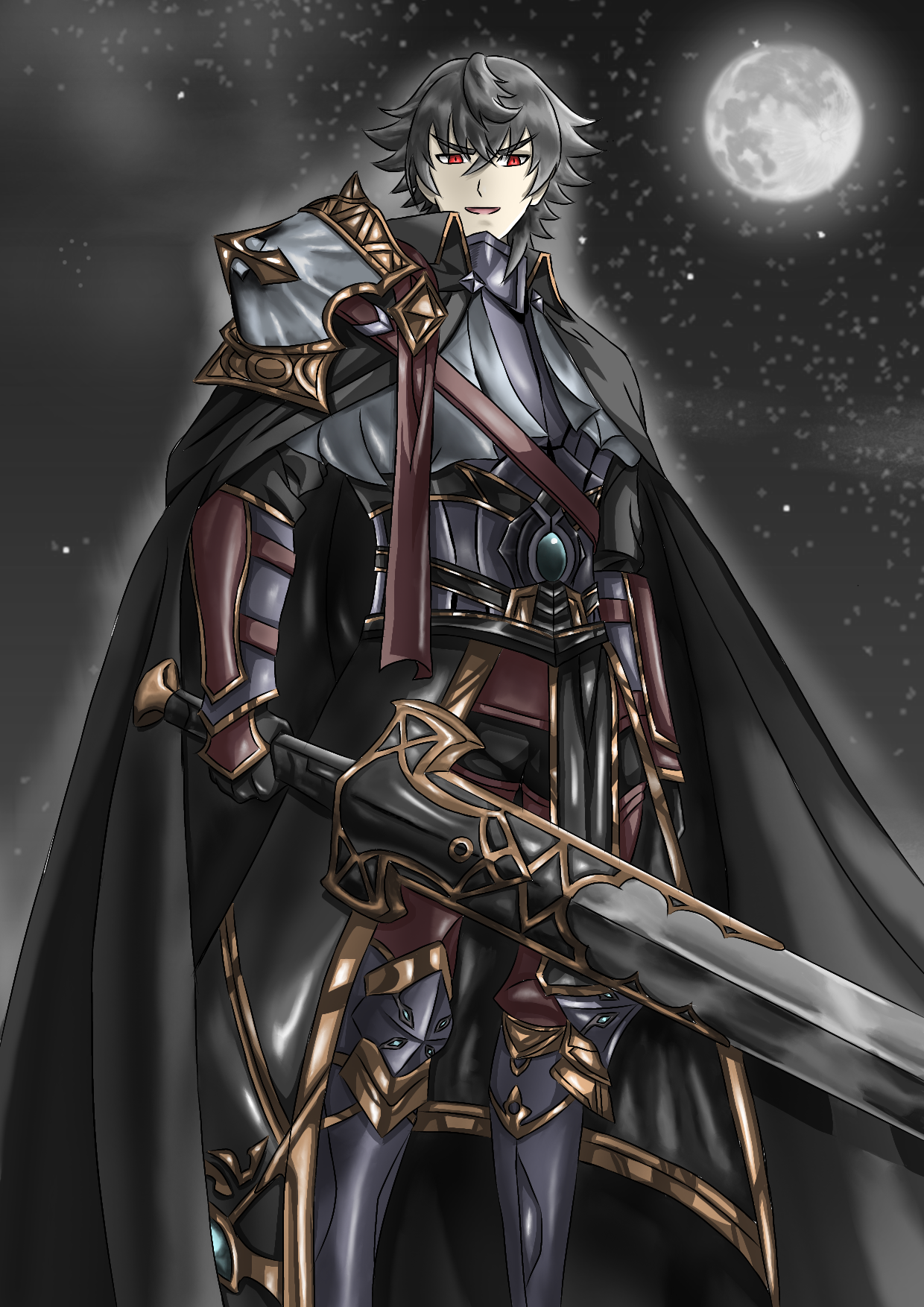 twilight knight - ibisPaint