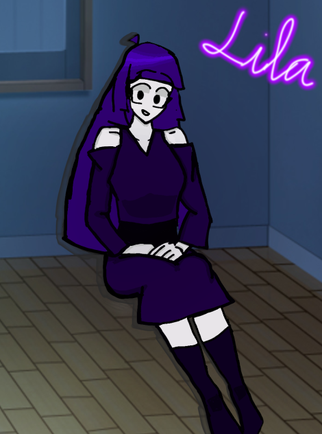 Lila Fnf Spooky month - ibisPaint